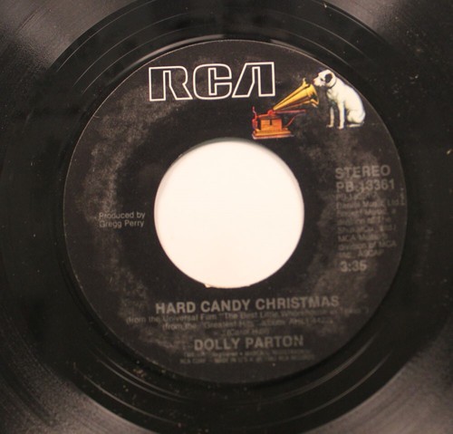 Country 45 Dolly Parton - Hard Candy Christmas / Me And Little Andy On ...
