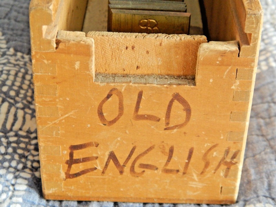 NEW HERMES ENGRAVING Engravograph Old English Font script letters set 2 ...