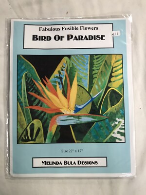 Melinda Bula Designs Sew Patterns Bird Of Paradise Quilt New | eBay