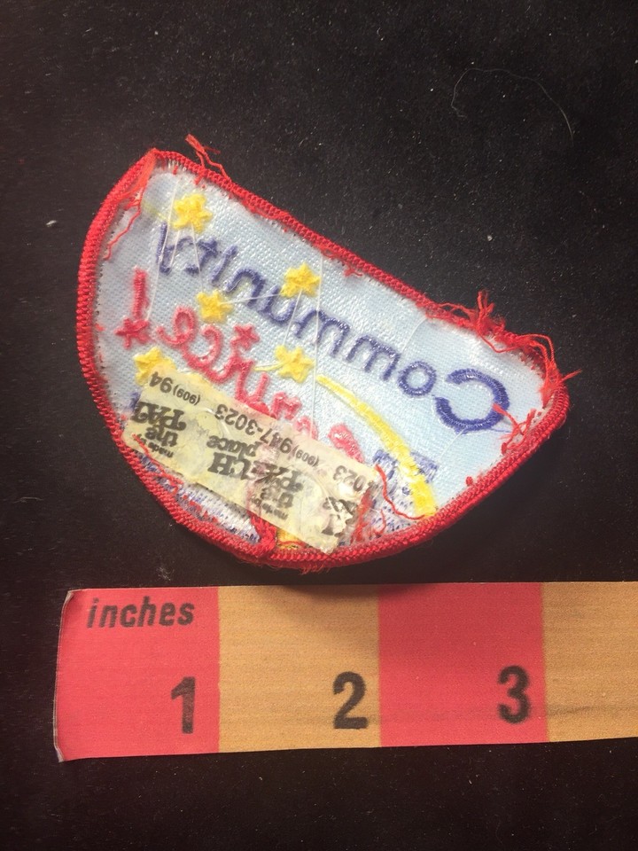 Volunteer COMMUNITY SERVICE Patch 89NU | eBay