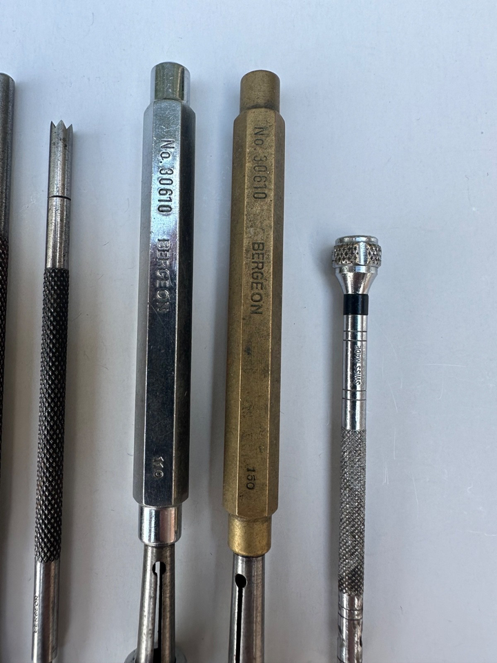 A LOT OF BERGEON WATCHMAKERS TOOLS | eBay UK