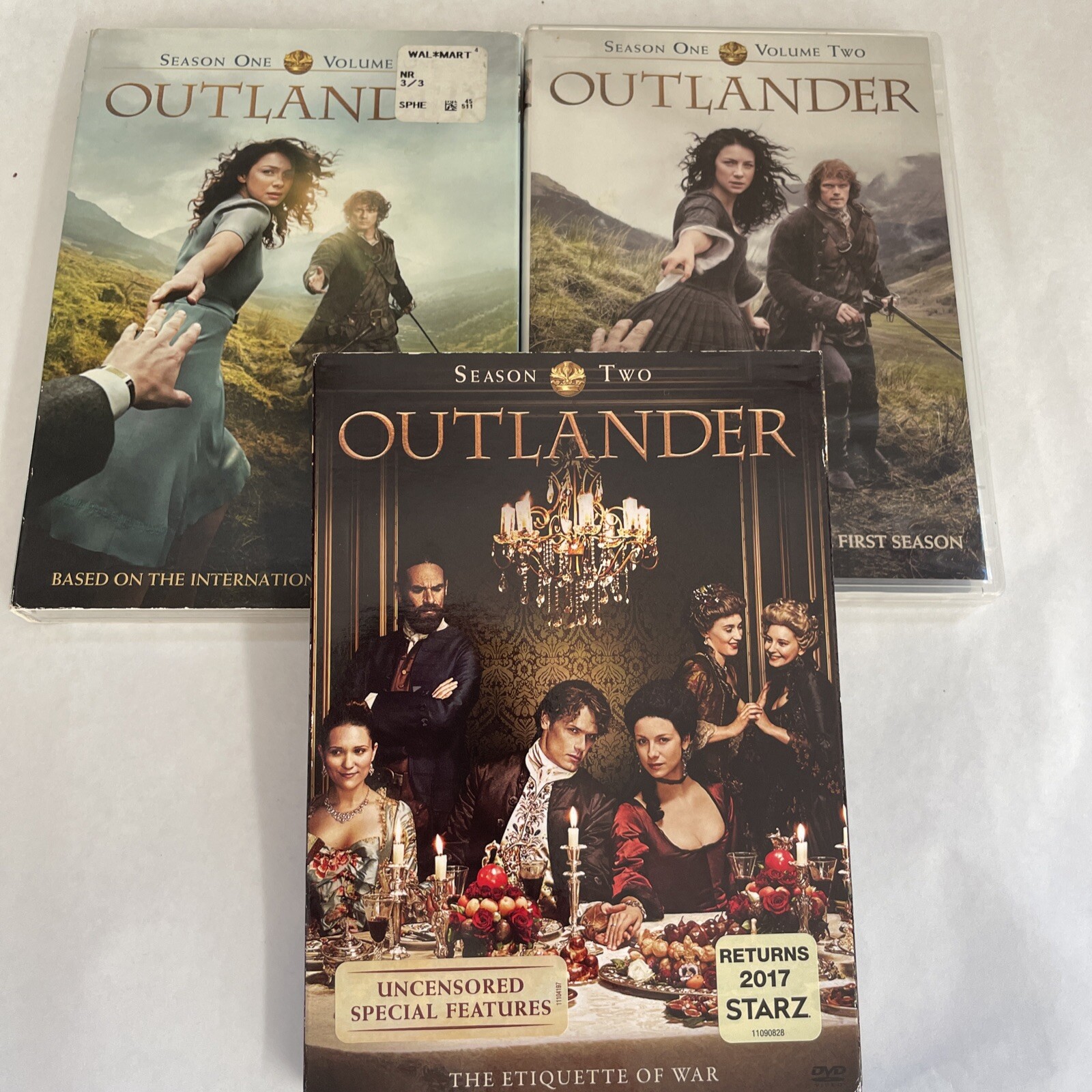 Outlander : Complete Seasons 1 Volume 1 & 2 Plus Season 2 | eBay