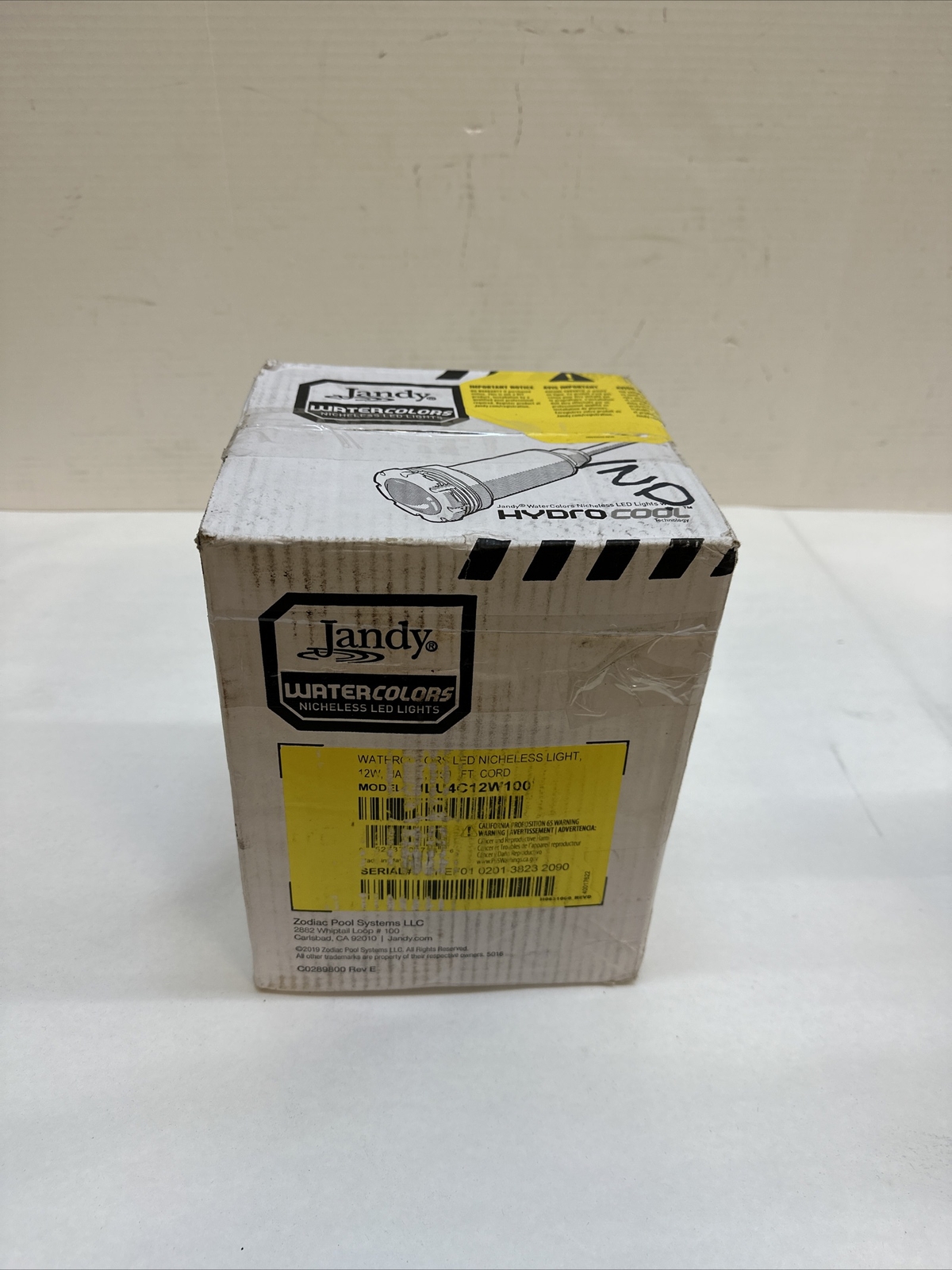 Jandy WaterColors Nicheless LED Light - JLU4C12W100 for sale online | eBay