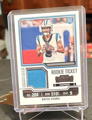 2023 Contenders Bryce Young Rookie Ticket Jersey Patch Card! | eBay UK
