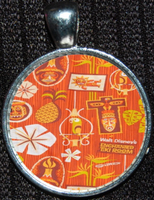 Disneyland Shag Adventureland Tiki Room Disney Jewelry Necklace Pendant ...