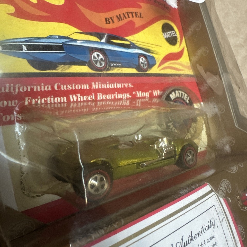 Hot Wheels TWIN MILL W/COA & PIN 30 Years 1969 Authentic Commemorative ...
