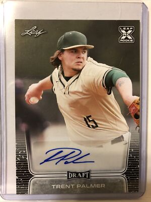 🔥⚾️2020 Leaf Draft Trent Palmer Prospect XRC Rookie Autograph Auto #BA ...