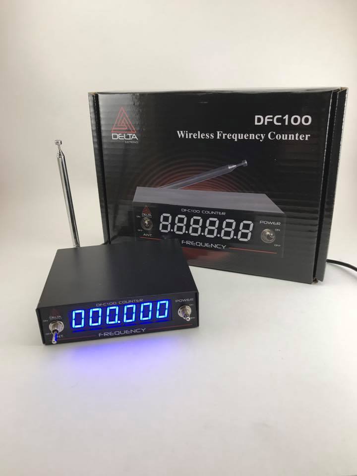 DELTA DFC100 WIRELESS or INLINE 6 DIGIT PRECISION FREQUENCY COUNTER CB ...