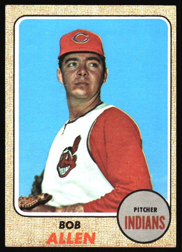 1968 Topps Bob Allen #176 Cleveland Indians | eBay