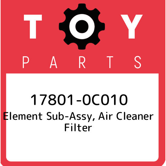 TOYOTA 17801-0C010 - Air filter cross reference