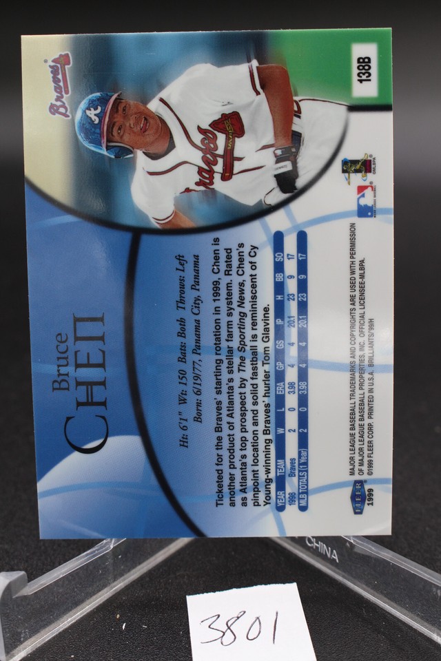 1999 Fleer Brilliants Blue Bruce Chen #138B | eBay