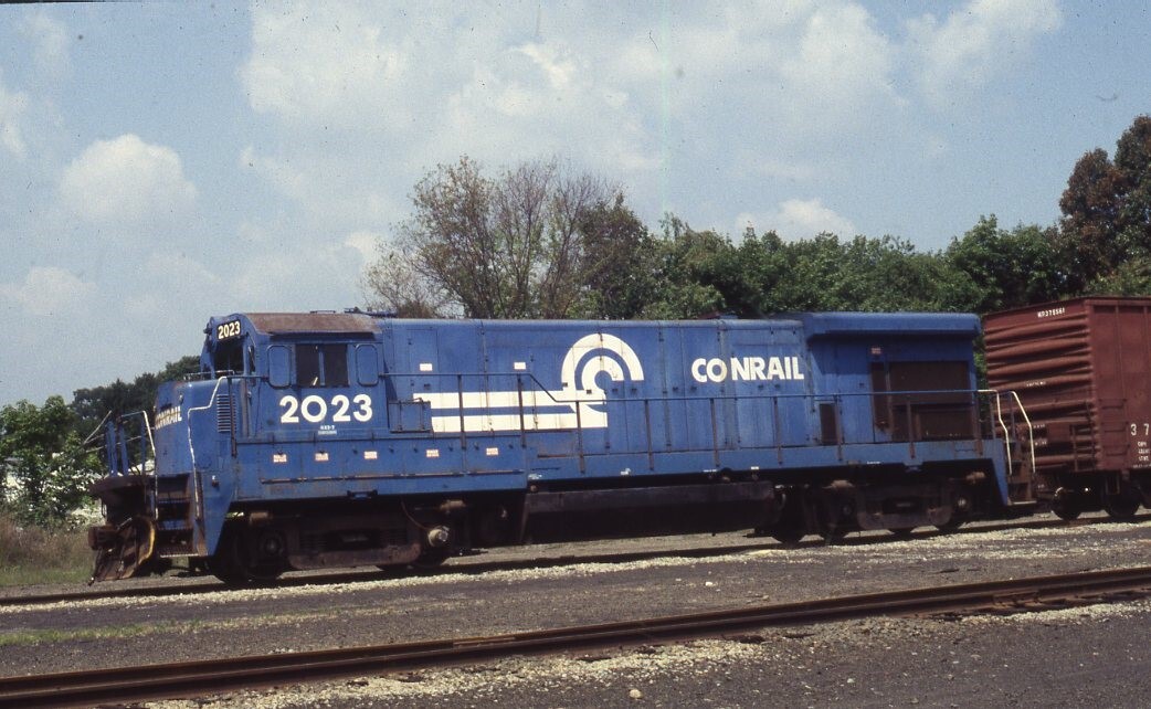 CONRAIL Railroad Train Locomotive CR 2023 Original 1993 Photo Slide | eBay