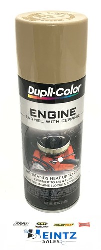 Duplicolor DE1638 Engine Enamel Paint w/ Ceramic, CUMMINS BEIGE - 12 oz ...