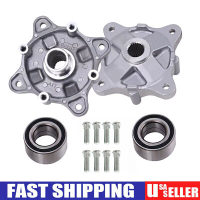 2X Complete Wheel Hub Rear Service Kit for Polaris Ranger 400 500 900 ...