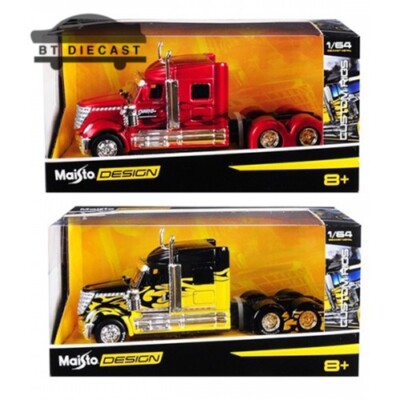 MAISTO CUSTOM RIGS INTERNATIONAL LONESTAR TRUCK 1/64 SET OF 2 12389 ...