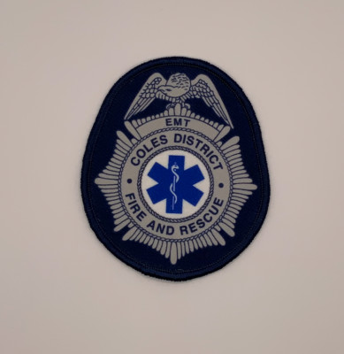 Coles District VFD Patch Prince William County VA EMT Station Was ...