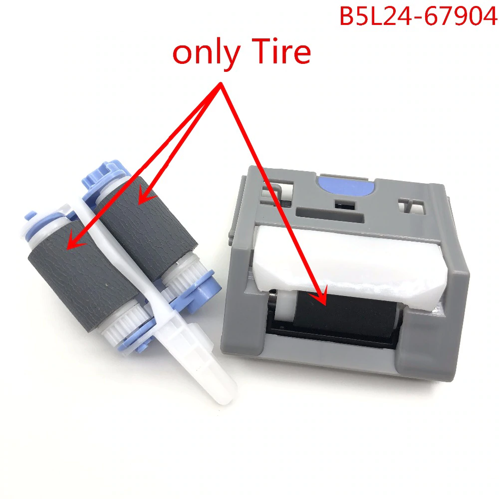 NEW SET RM2-5452-000 RM2-5741-000 RM2-0062 Separation Pad Pickup Roller ...