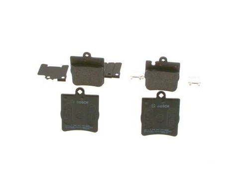Bosch Rear Brake Pads BP277 fits Mercedes C-CLASS W203 C 180 Kompressor ...
