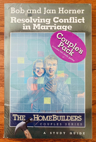 NEW Resolving Conflict in Marriage by Bob & Jan Horner - Couples Pack ...