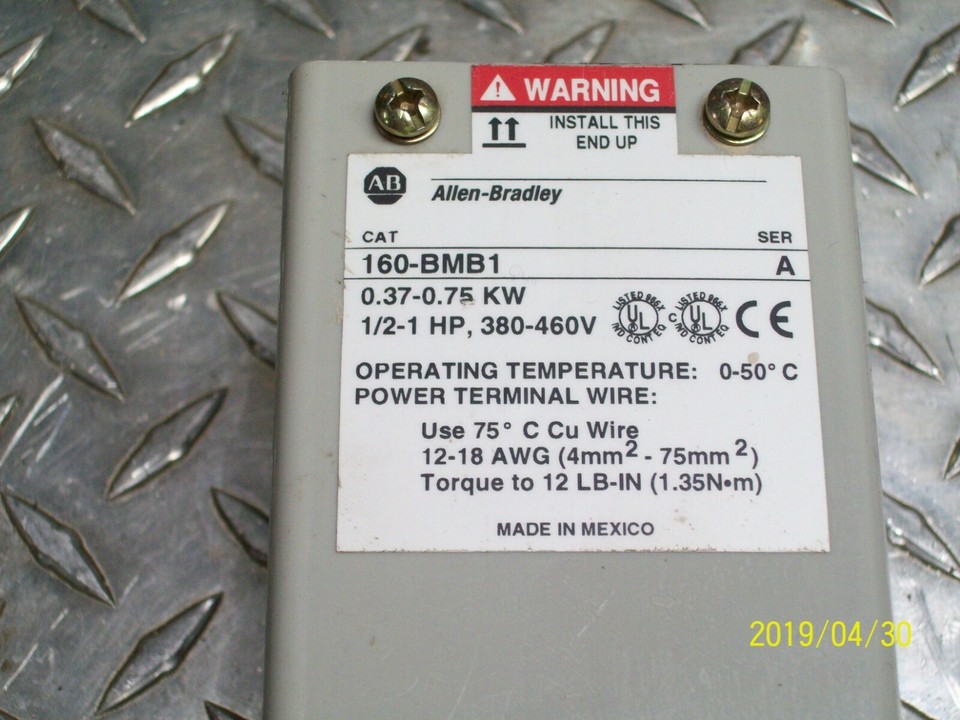 ALLEN BRADLEY 160-BMB1 DYNAMIC BRAKE MODULE | eBay