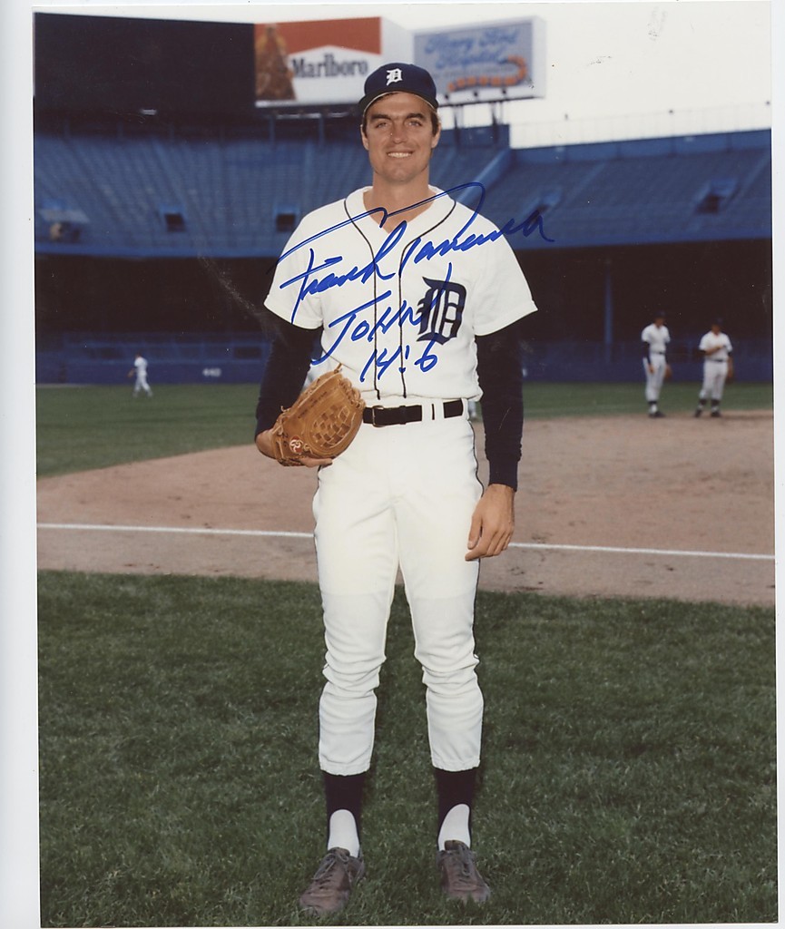 FRANK TANANA DETROIT TIGERS SIGNED 8x10 PHOTO w/ COA | eBay