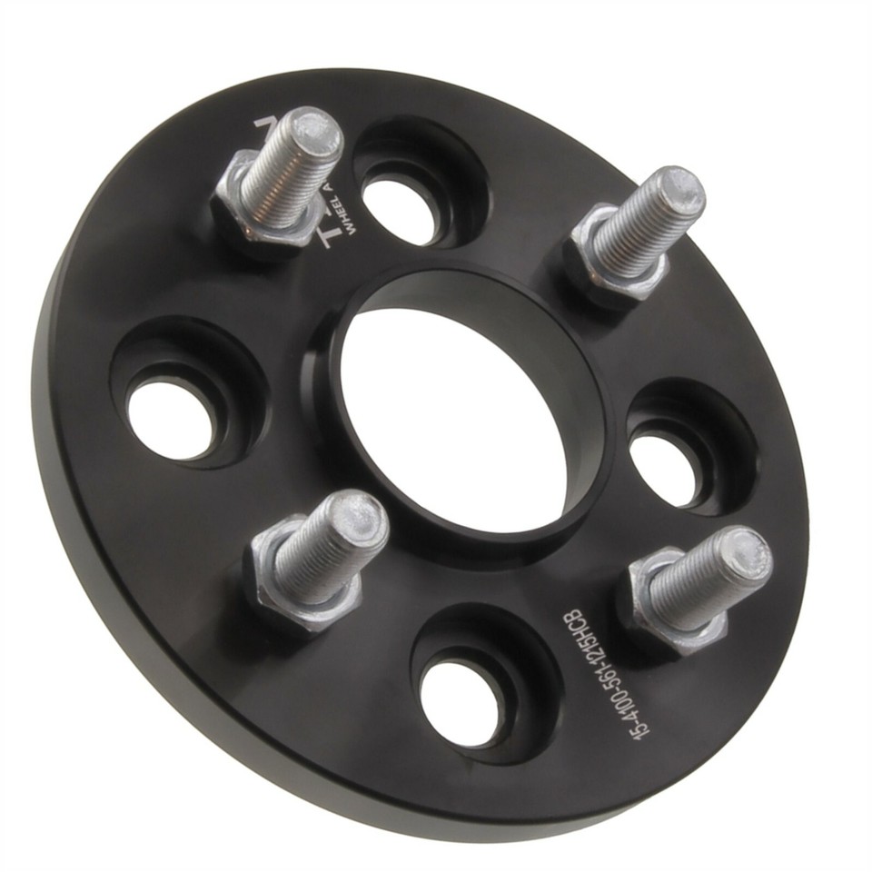 (2) Hubcentric Wheel Spacers | 15mm 4x100 12x1.5 | 56.1mm Hub | Fits ...