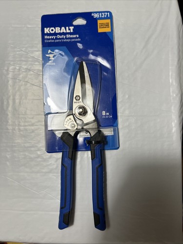 New Kobalt Heavy-Duty Shears 8 in Hot Forged Steel Blade. Model #57373 ...