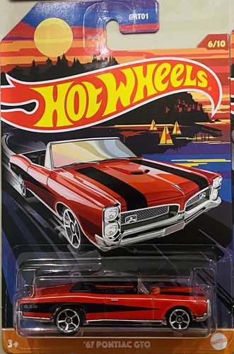 hot wheels Premium New And Vintage Convertibles ‘67 Pontiac GTO Red ...