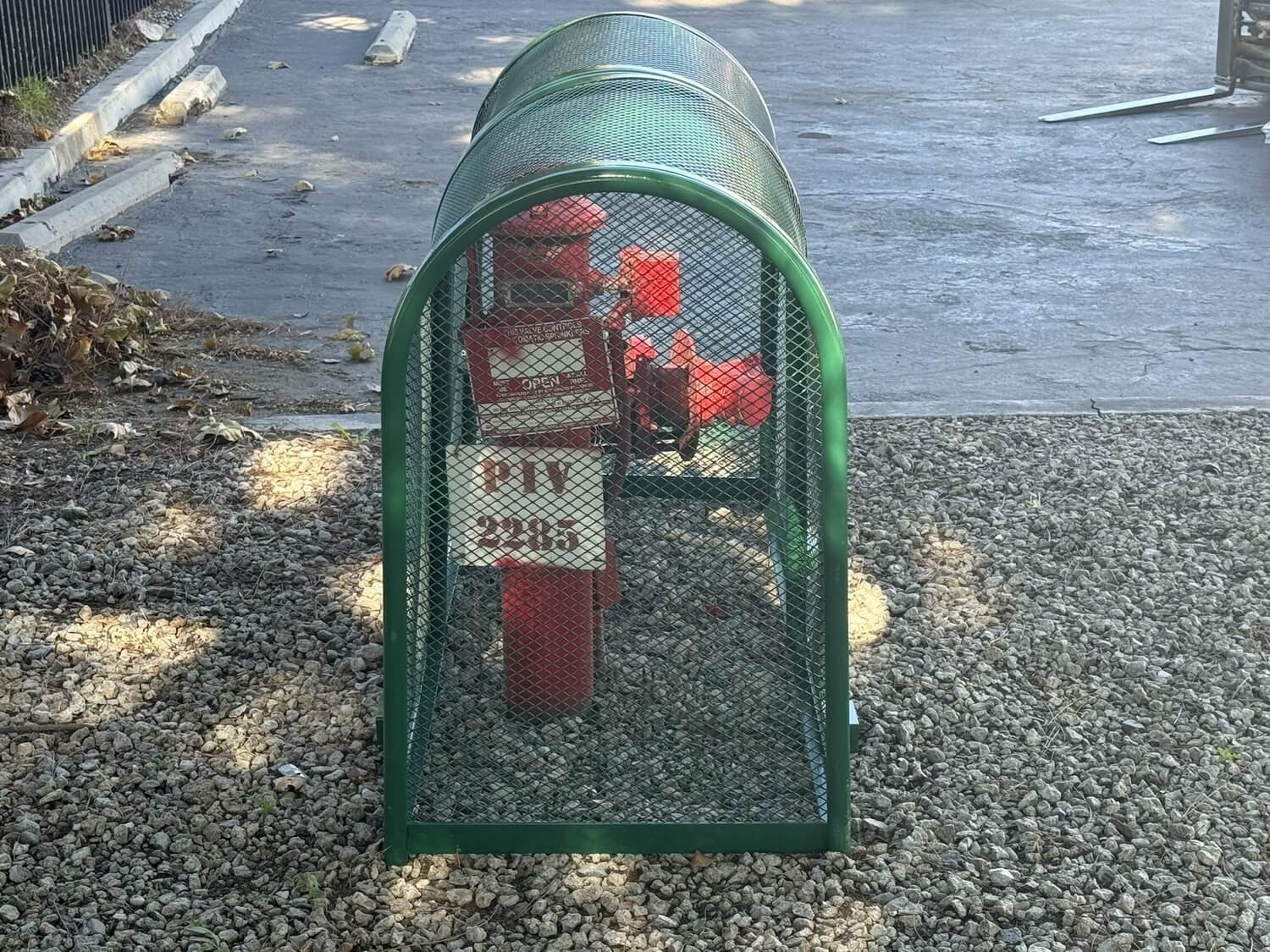 66"x24"x40" Backflow Security Cage – Backflow Enclosure (Green ...