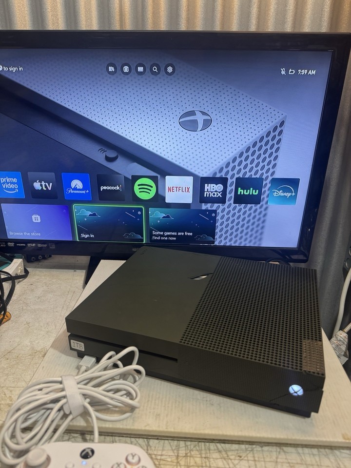 Microsoft Xbox One S Military Green 1TB-Working Cosmetically Flawed | eBay