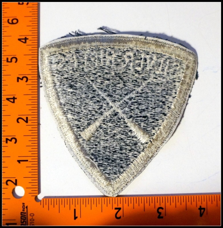 Military Patches US Army Silver Rifles New Old Stock #T746 | eBay