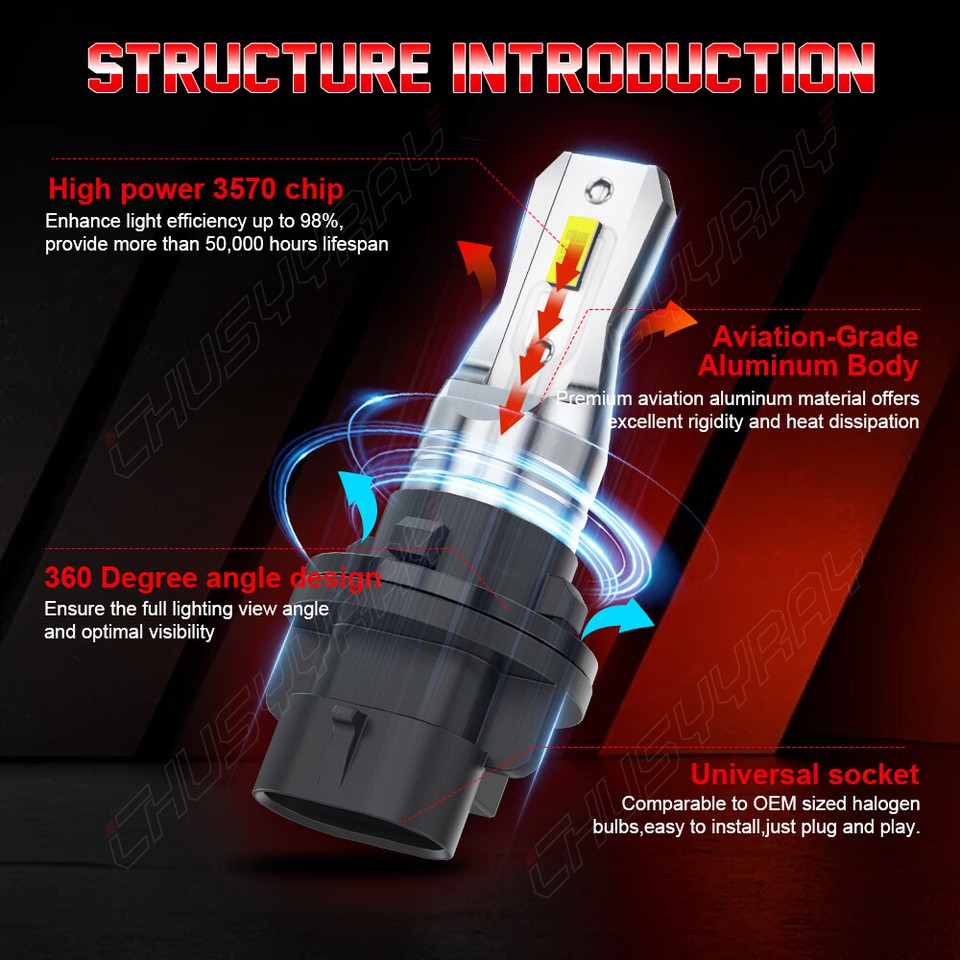 34901-HP5-601 34901-HM8-B00 Headlight Bulb Lights for 2005 Honda recon ...