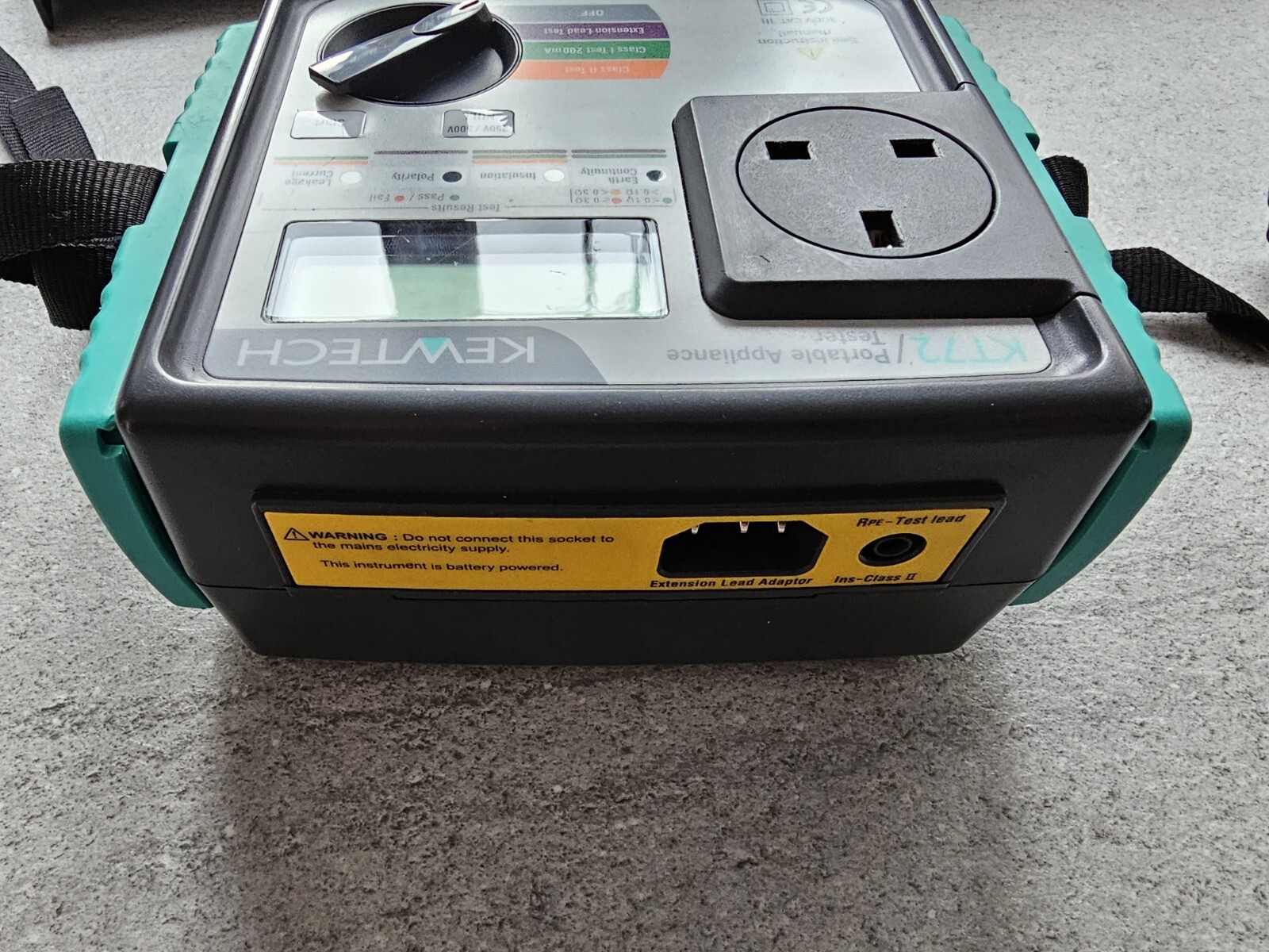 Kewtech KT72 Manual Battery Powered Pat Tester for sale online | eBay