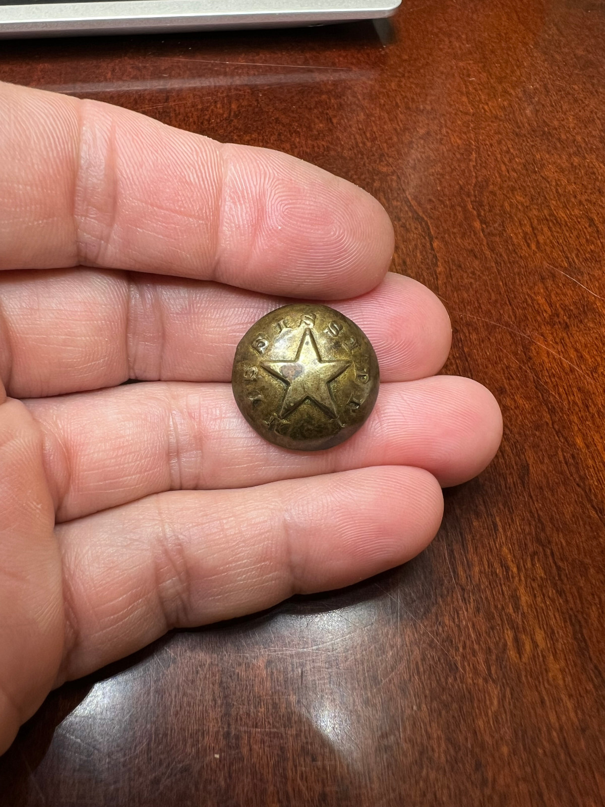 Non Dug Confederate Local Mississippi Militia Civil War Coat Button | eBay