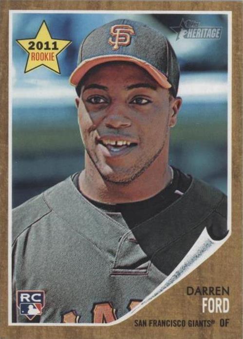 2011 Topps Heritage - Darren Ford #289 (RC) for sale online | eBay