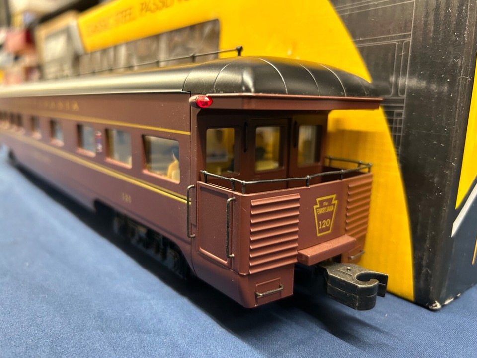 K-line Aluminum Pennsylvania 18 Business/Observation Passenger Car ...