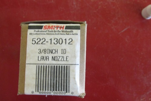 Smith 522-13012 3/8 inch I.D.Lava Nozzle Ceramic Tig Torch Tip 10 per ...