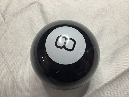 Classic Mattel Magic 8 Ball Toy Vintage Game Fortune Teller Kids Lucky ...