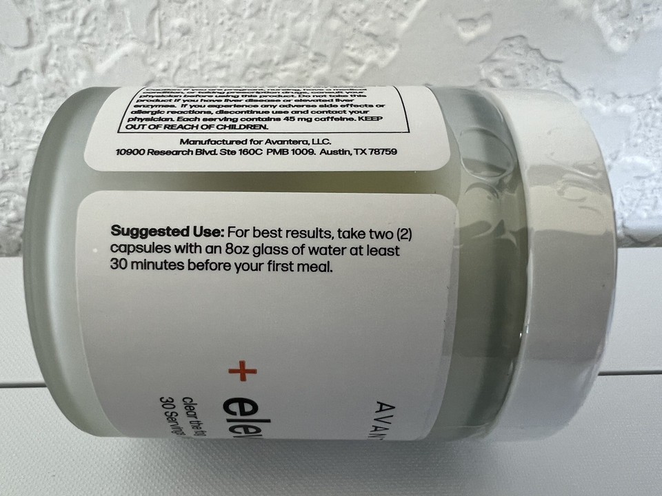 Avantera Elevate , Helps ADHD Clear the Fog Supplement, 60 Capsules EXP ...