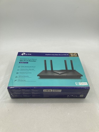 TP-Link Archer AX21 AX1800 Dual Band Wi-Fi 6 Router With Next-Gen ...