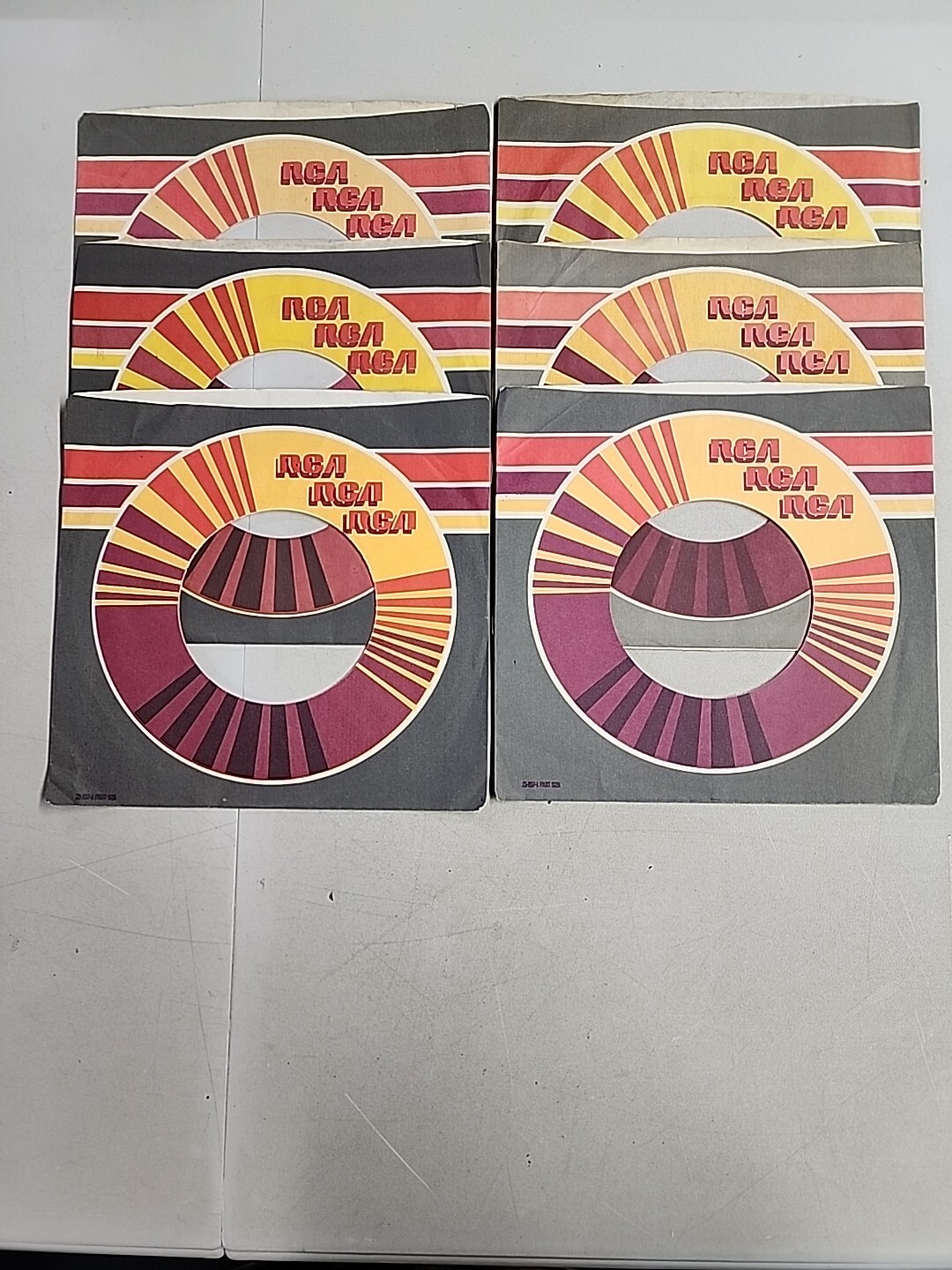 45 RPM 7" RECORD SLEEVES CO. SLEEVE 6 PACK SEE PHOTOS - RCA (SLV194) | eBay