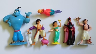 DISNEY ALADDIN LARGE RUBBER FIGURINES SET - VINTAGE FIGURES ...