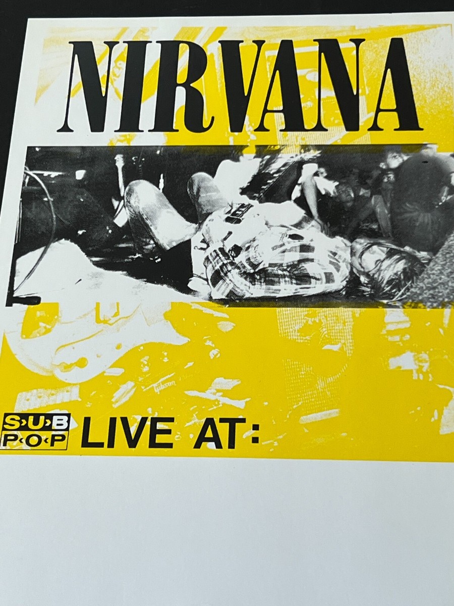 Nirvana Live Poster