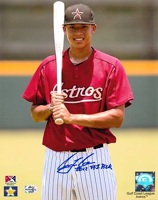 Carlos Correa Autograph 8x10 Photo w/ Inscription Signed Houston Astros ...