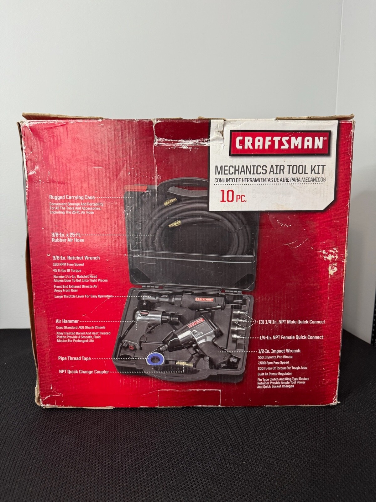 Craftsman 16852 Mechanic Air Tool Set - 10 Piece for sale online | eBay