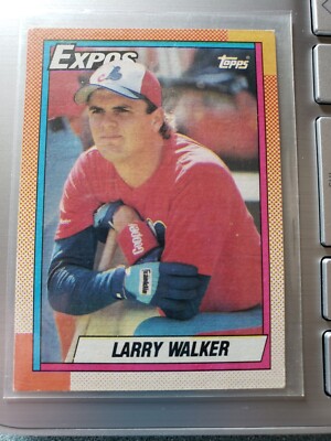 Larry Walker Topps Baseball Card | eBay