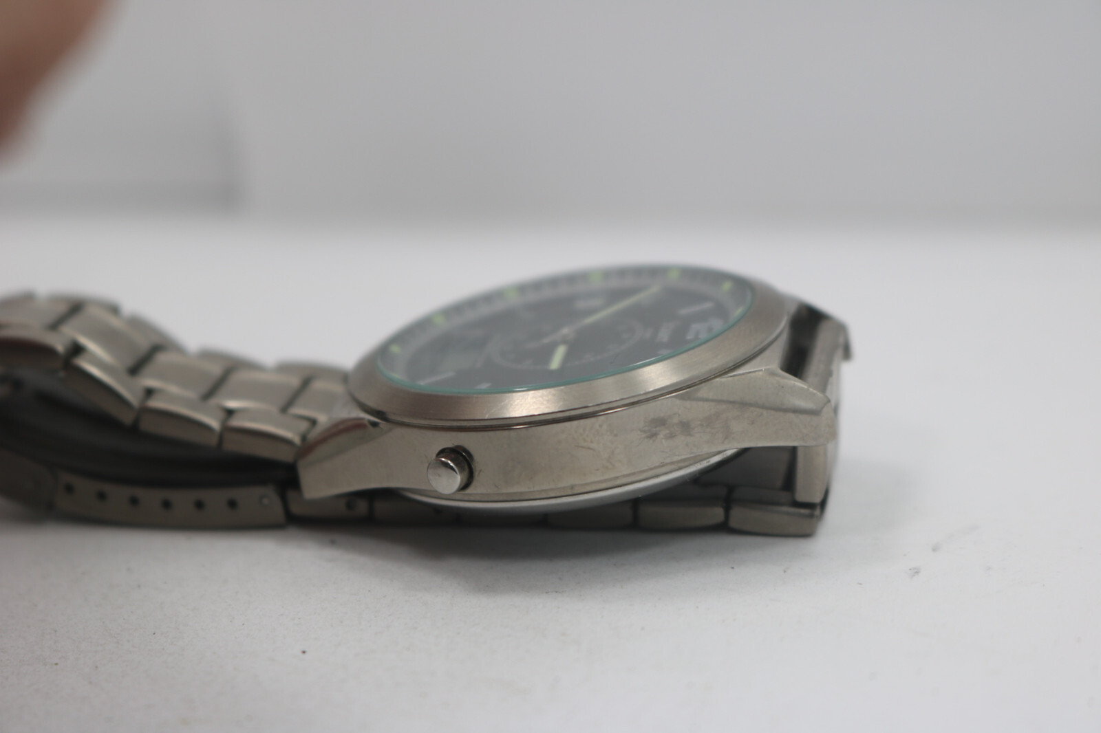 Stauer Men's Radio Controlled Atomic Titanium Watch Wristwatch 32262 ...
