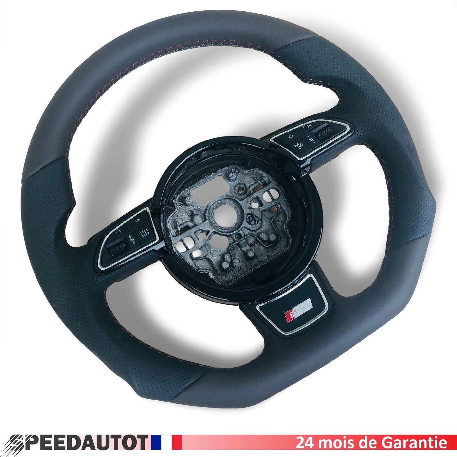 Volant Mise au Point Aplati Multifonction S-LINE AUDI A1 A6 A7 A8 4g0 ...
