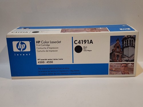 New Sealed HP C4191A Laserjet Black Toner Cartridge For HP Laserjet ...