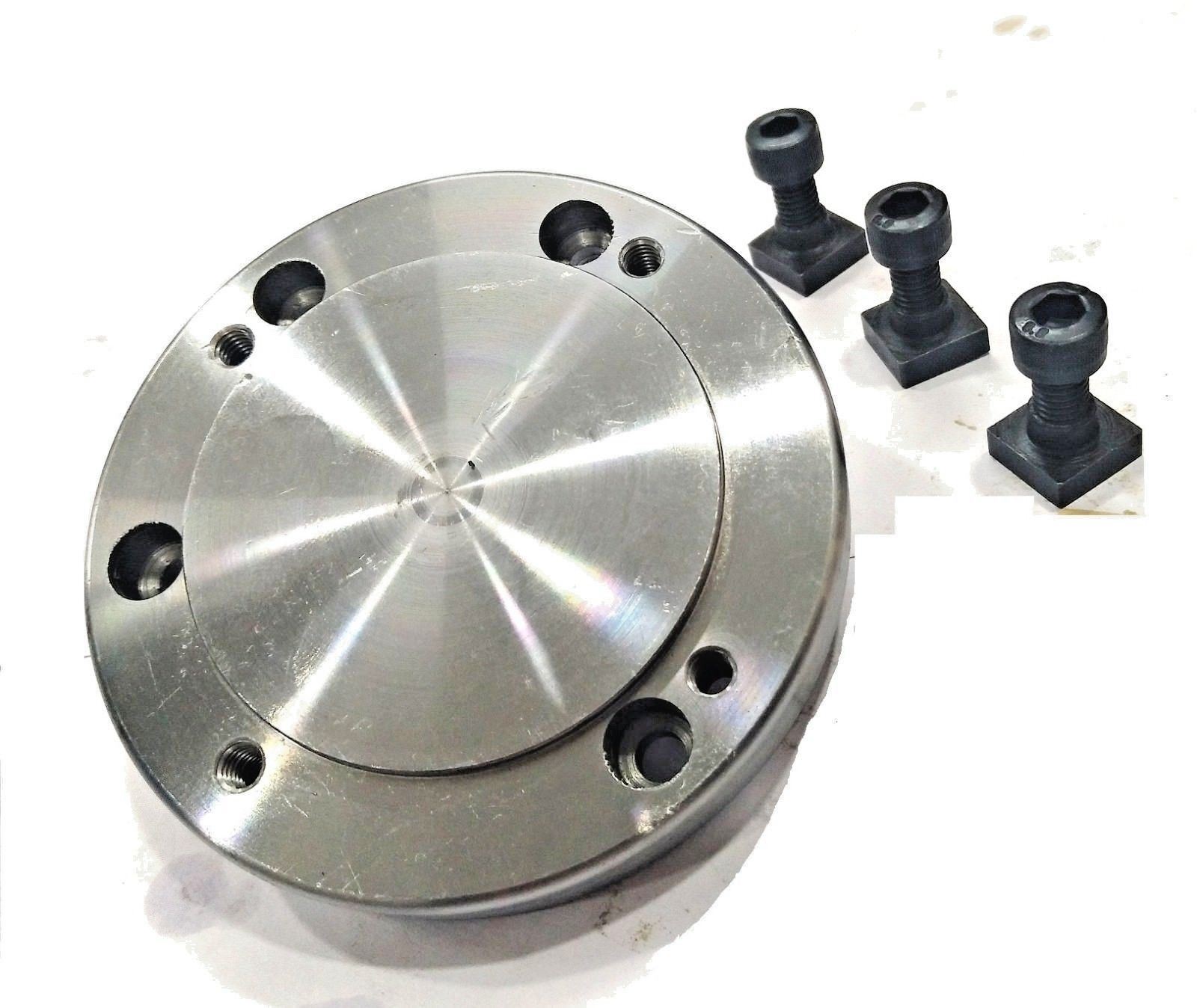 100 mm back plate with MT2 spigot for HV4/ HV6 rotary table Lathe ...